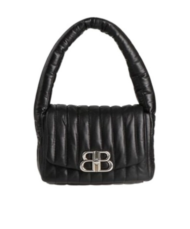 Balenciaga Medium Flap Handbag - Black