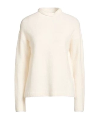 Max Mara Roll-neck Knit Top With Long Sleeves