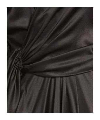 Balenciaga Satin Flare Dress