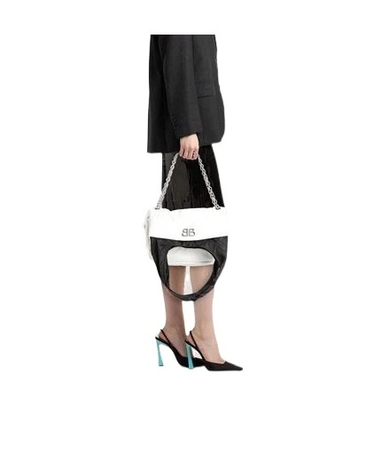 Balenciaga Two-tone Shoulder Bags