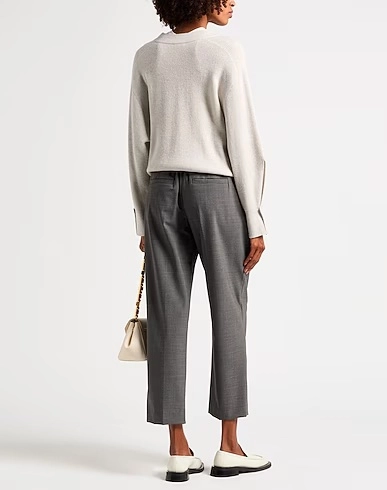Brunello Cucinelli High-waisted Slim-fit Suit Pants