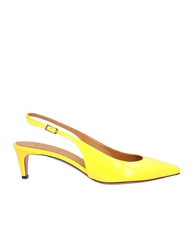 Marni Plain Colour Pumps - Yellow