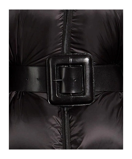 Balenciaga Solid Color Shiny Down Jacket