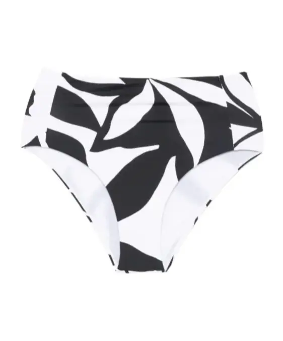 Max Mara Stilla Floral High-waisted Bikini Bottoms