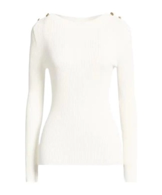 Max Mara Ribbed Knit Top - White