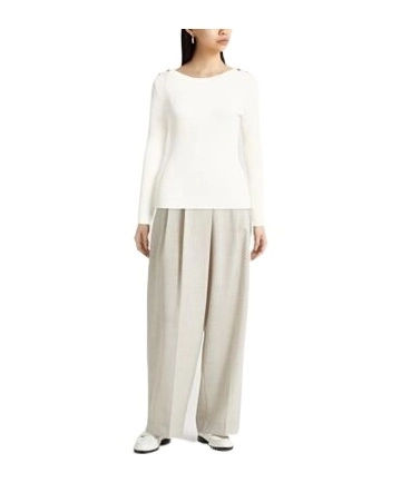 Max Mara Ribbed Knit Top