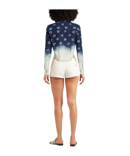Marni Neutral Denim Jacket
