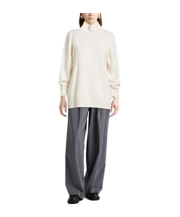 Max Mara Mock-neck Knit Top