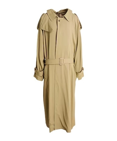 MAISON MARGIELA Classic Long Trench Coat - Nude