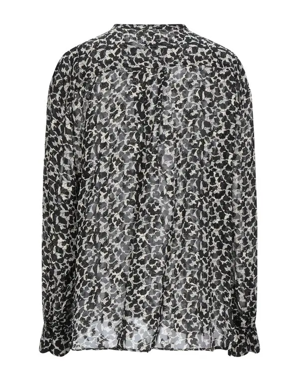 Isabel Marant Étoile Two-tone Stand-collar Long-sleeve Top