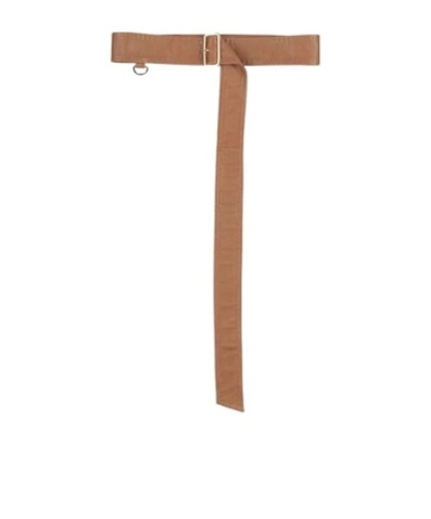 Max Mara Canvas Wide Belt - Brown