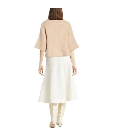 Max Mara High-neck Bouclé Knit Top
