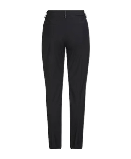 Brunello Cucinelli High-waisted Slim Wool Trousers - Black