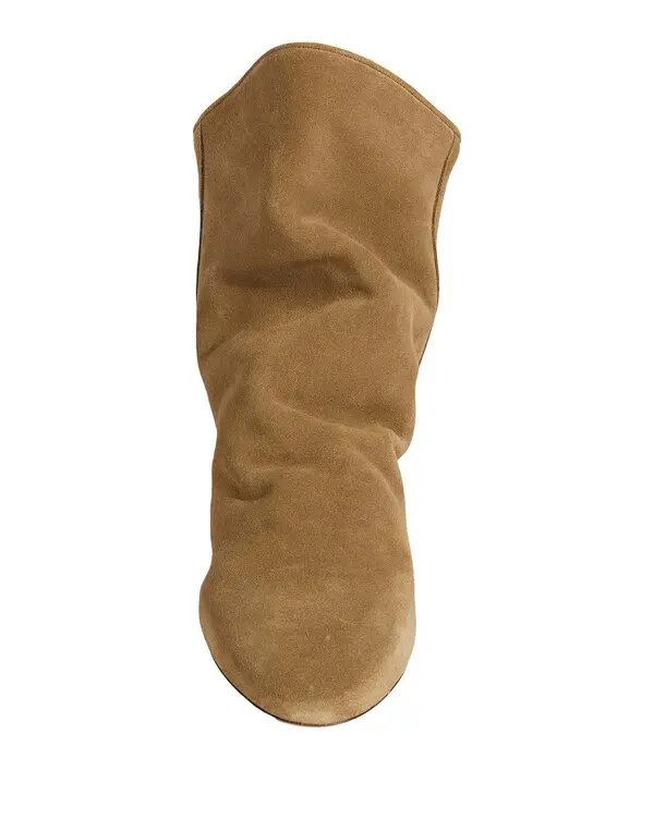 Isabel Marant Étoile Stylish Round-toe Cone Heel Ankle Boots - Brown
