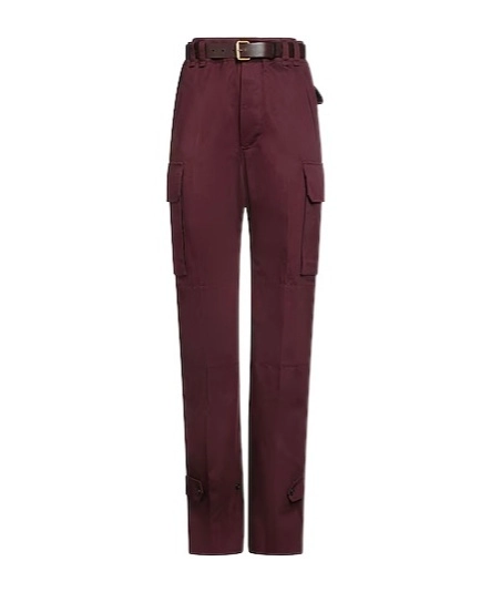 Saint Laurent Solid-color Cargo Pants