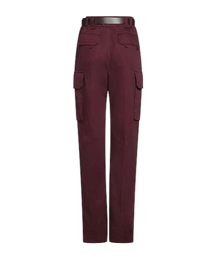 Saint Laurent Solid-color Cargo Pants