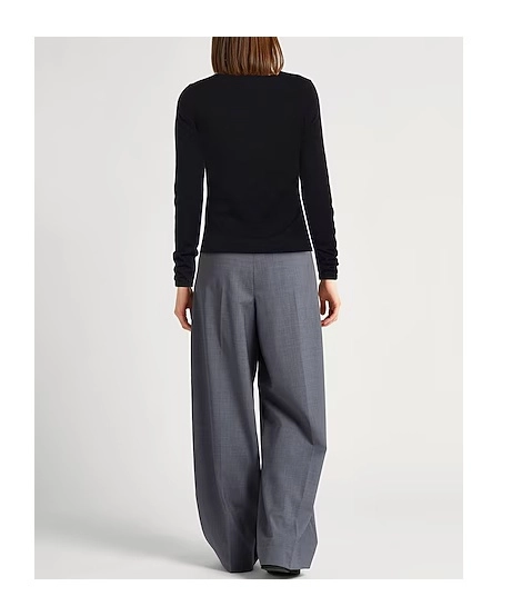 Max Mara Solid Cashmere Turtleneck Sweater
