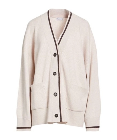 Brunello Cucinelli Button Front Cardigan