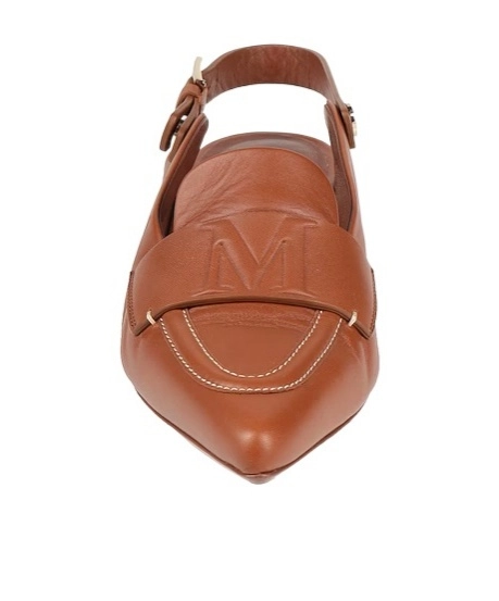 Max Mara Plain Colour Ballet Flats