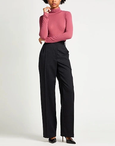 Brunello Cucinelli High-waist Straight-leg Striped Pants