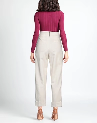 Brunello Cucinelli High-waist Solid Tapered Pants