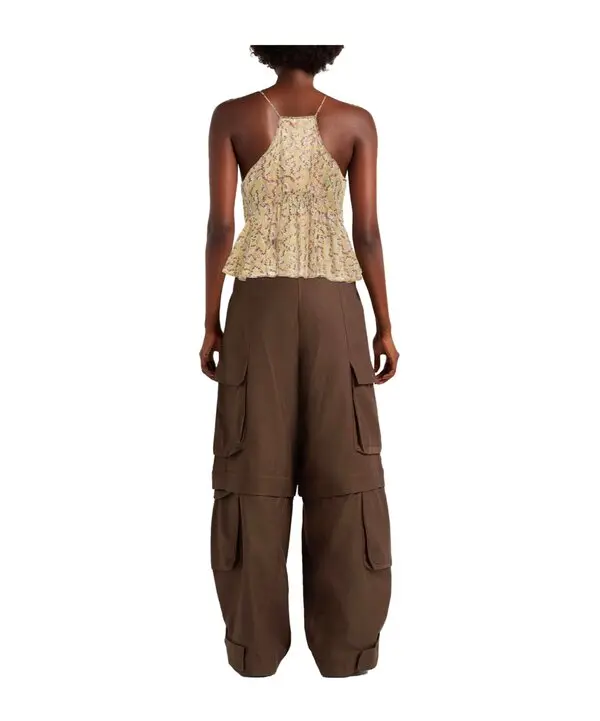 Isabel Marant Étoile Multicolor Sleeveless Crew Neck Top