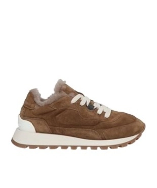 Brunello Cucinelli Plain Colour Trainers - Green