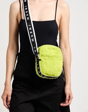 Marni Simple Small Shoulder Bag - Yellow