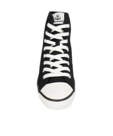 Isabel Marant Étoile Print Canvas High Top Shoes