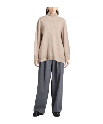 Max Mara Mock-neck Knit Top
