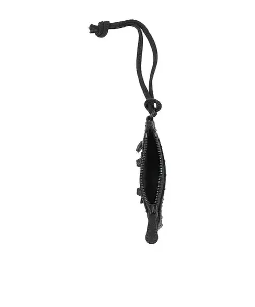 Balenciaga Rhinestone And Stud Decorated Pouch
