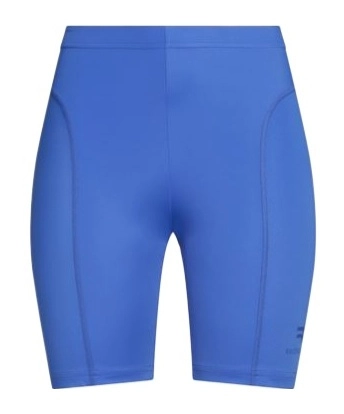 Balenciaga Minimalist Solid Color Cycling Shorts - Blue