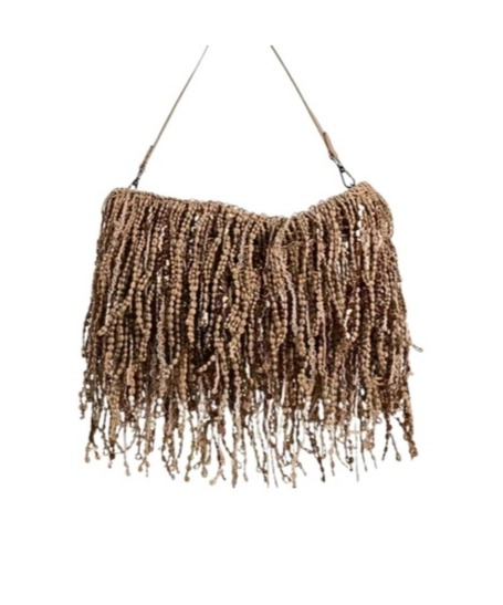 Brunello Cucinelli Sequin Tassel Handbag