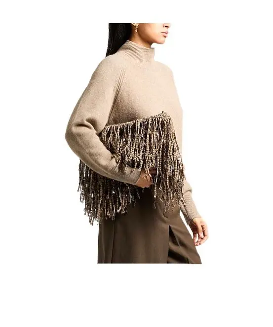 Brunello Cucinelli Sequin Tassel Handbag