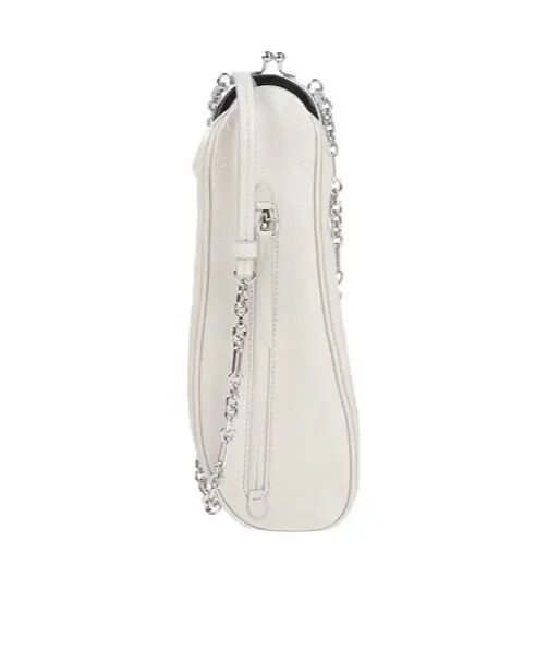 MAISON MARGIELA Solid Color Leather Crossbody Bag
