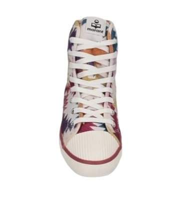 Isabel Marant Étoile Multicolor Brand High-top Sneakers - White