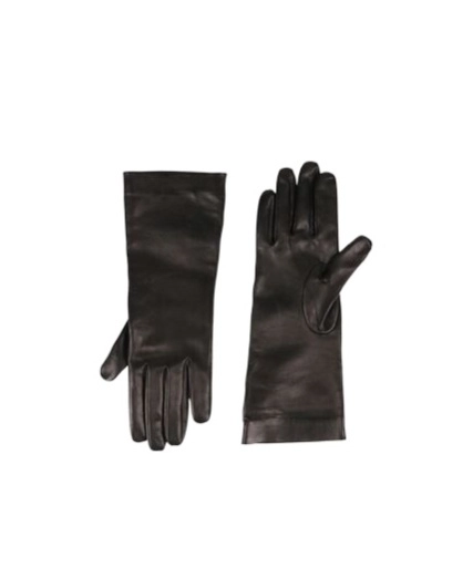 Saint Laurent Minimalist Solid-color Full-finger Gloves