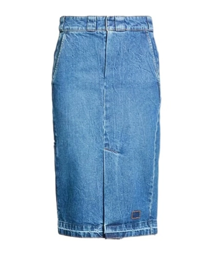 MAISON MARGIELA Dark Denim Pencil Skirt