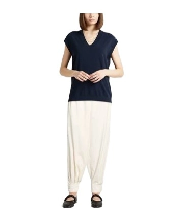 Max Mara High-waisted Jogger-style Casual Trousers