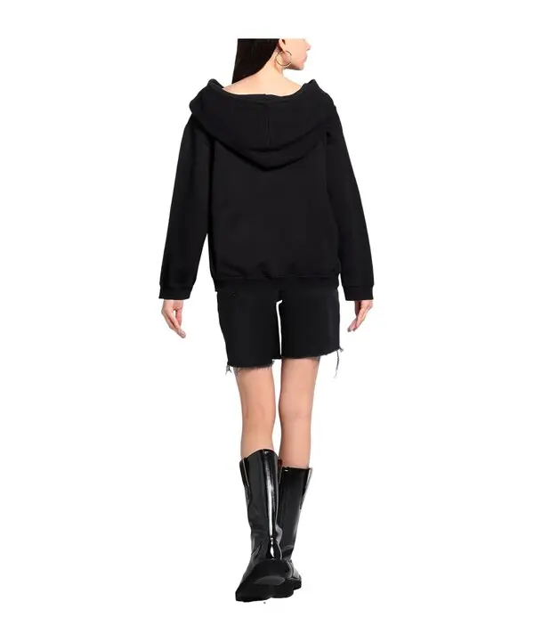 MAISON MARGIELA Solid-color Loose-fit Hoodie