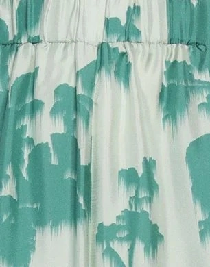 Max Mara Print Satin Wide-leg Trousers