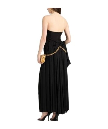 Balenciaga Pleated Midi Skirt