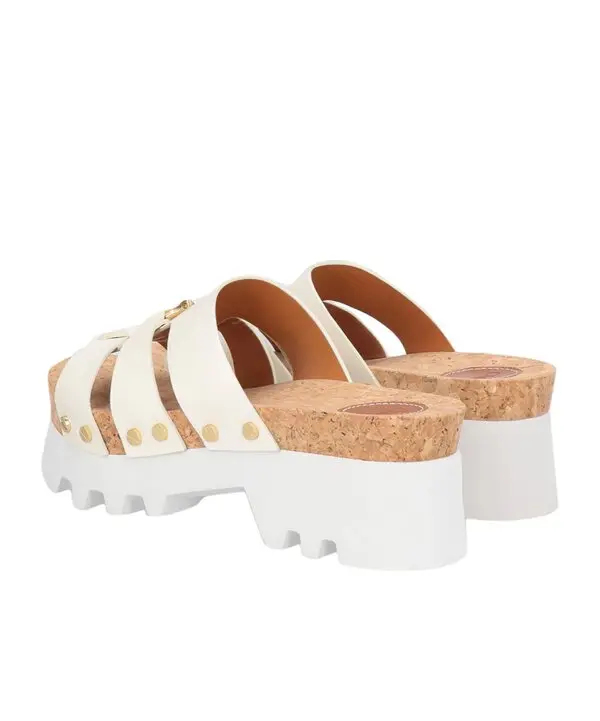 Chloé Simple Leather Sandals As Accessories