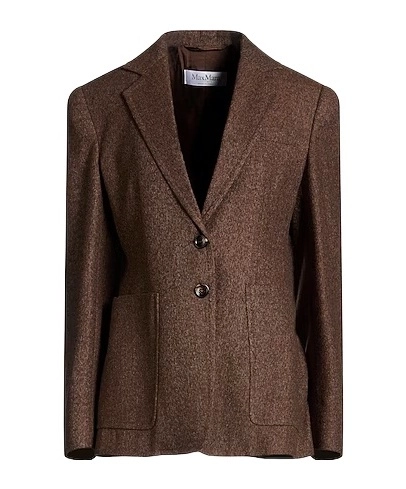 Max Mara Single-breasted Blazer - Brown