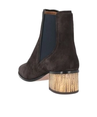 Chloé Round-toe Boots With Elastic Gussets - Black