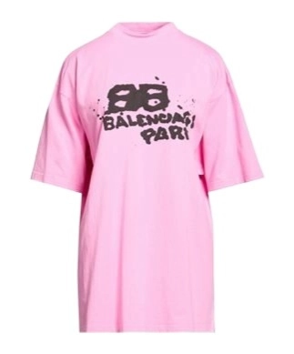 Balenciaga Soft Crew Neck Drop-shoulder Short