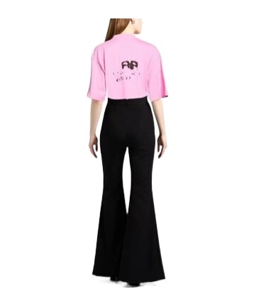 Balenciaga Soft Crew Neck Drop-shoulder Short