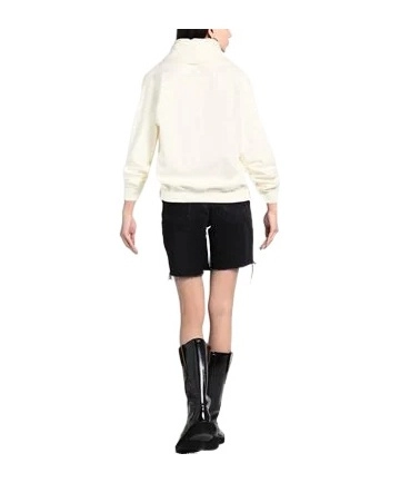 Saint Laurent Cuffed Long Sleeves Loose Solid Top