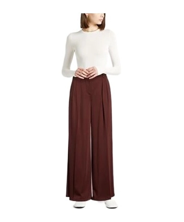 Max Mara High-waisted Pleated Wide-leg Dress Trousers