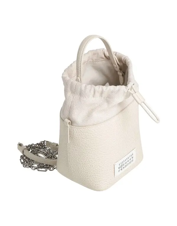 MAISON MARGIELA Solid-color Leather Handbag